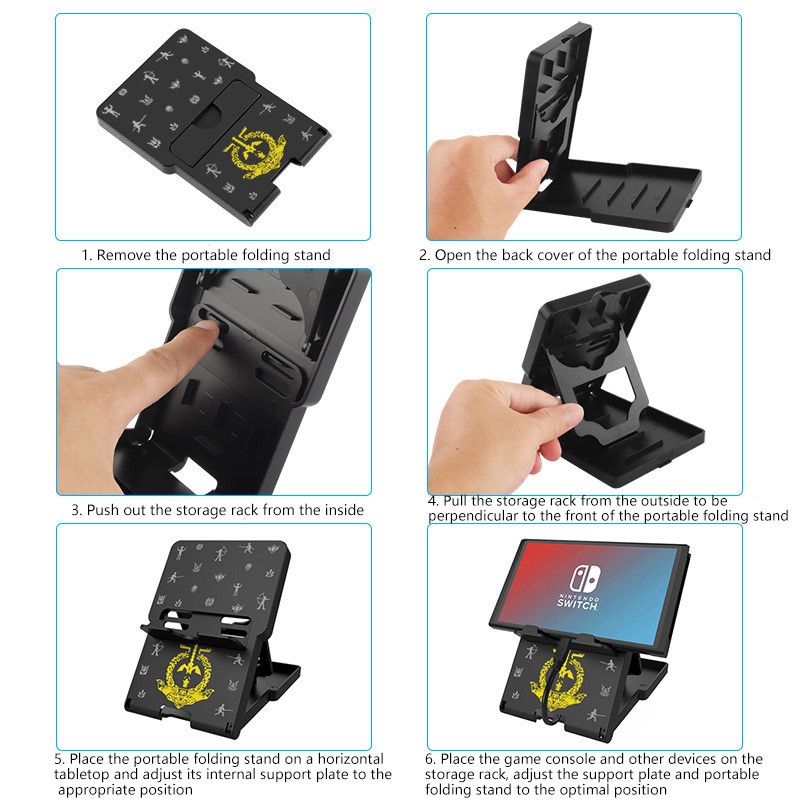 Giá đỡ điện thoại gấp di động cho Nintendo Switch OLED Console Stand ...