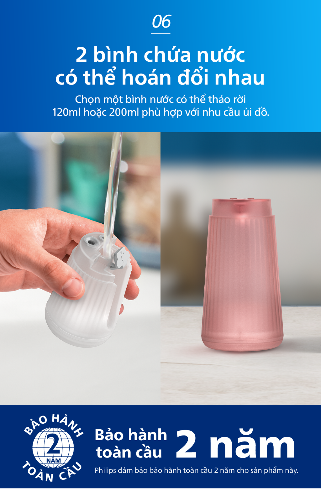 Bàn ủi Hơi Nước Cầm Tay Philips STH5030/80 |1400W - Hàng Chính Hãng ...