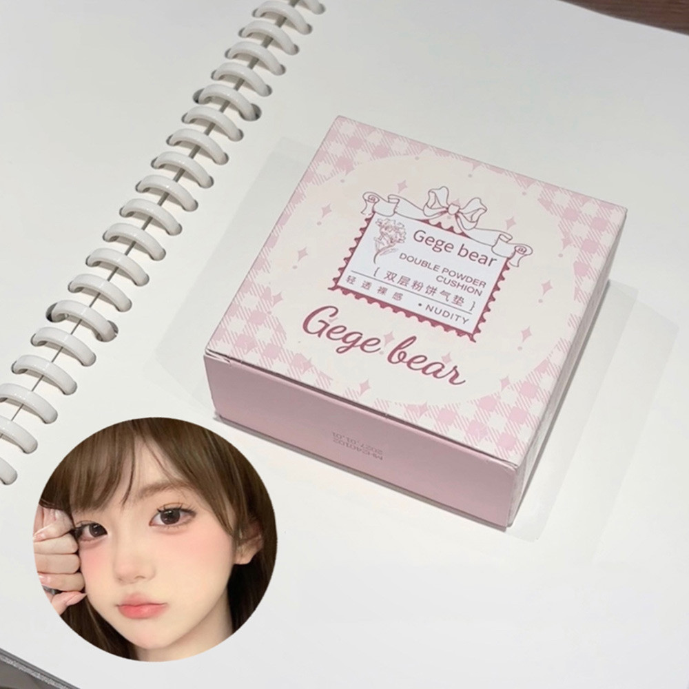 Phấn nền phủ toàn diện Kem nền 2 trong 1 Đệm kem BB mặt chống thấm nước Gege Bear Cushion ...