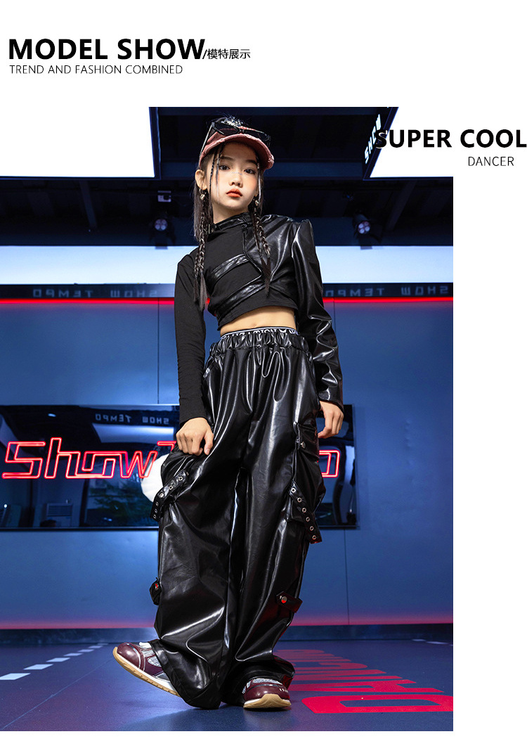 3-14 Tuổi Đồ Nhảy Cho Bé Gái Bộ Hiphop Áo Croptop Cho Đồ Nhảy Hiphop ...