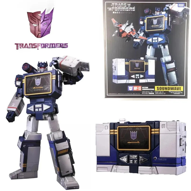 TAKARA TOMY Transformers Robot KO MP-13 Soundwave Transformer Action ...