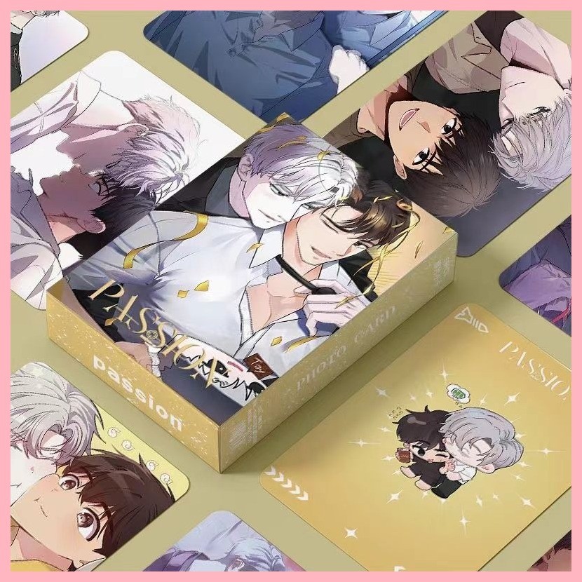 [Guyn] LOMO Card Passion Thẻ Nhỏ Hàng Hóa 10cm Thiệp Chúc Mừng Đóng Hộp Thẻ Bộ Sưu Tập 50 Miếng ...