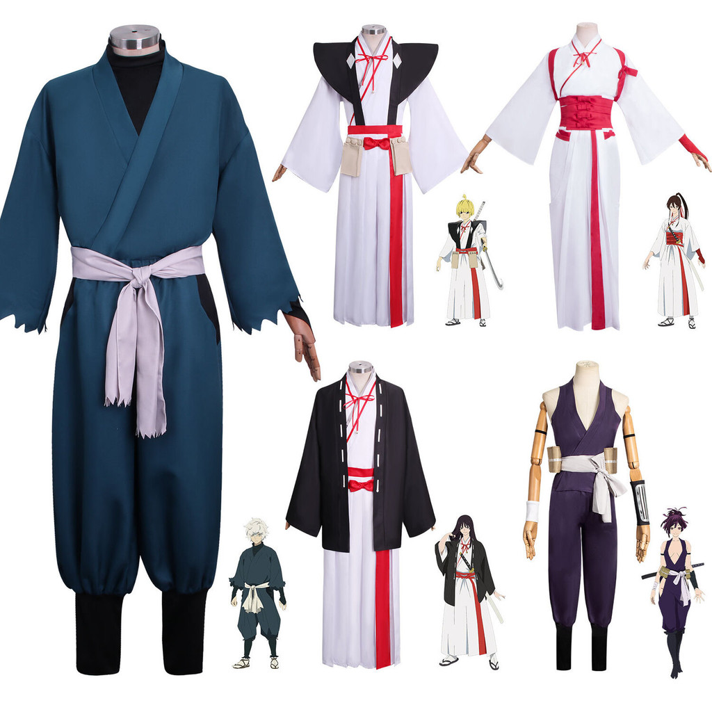 Trang Phục Kimono Samurai Yamada Yuzuriha Gabimaru Cosplay Suit ...