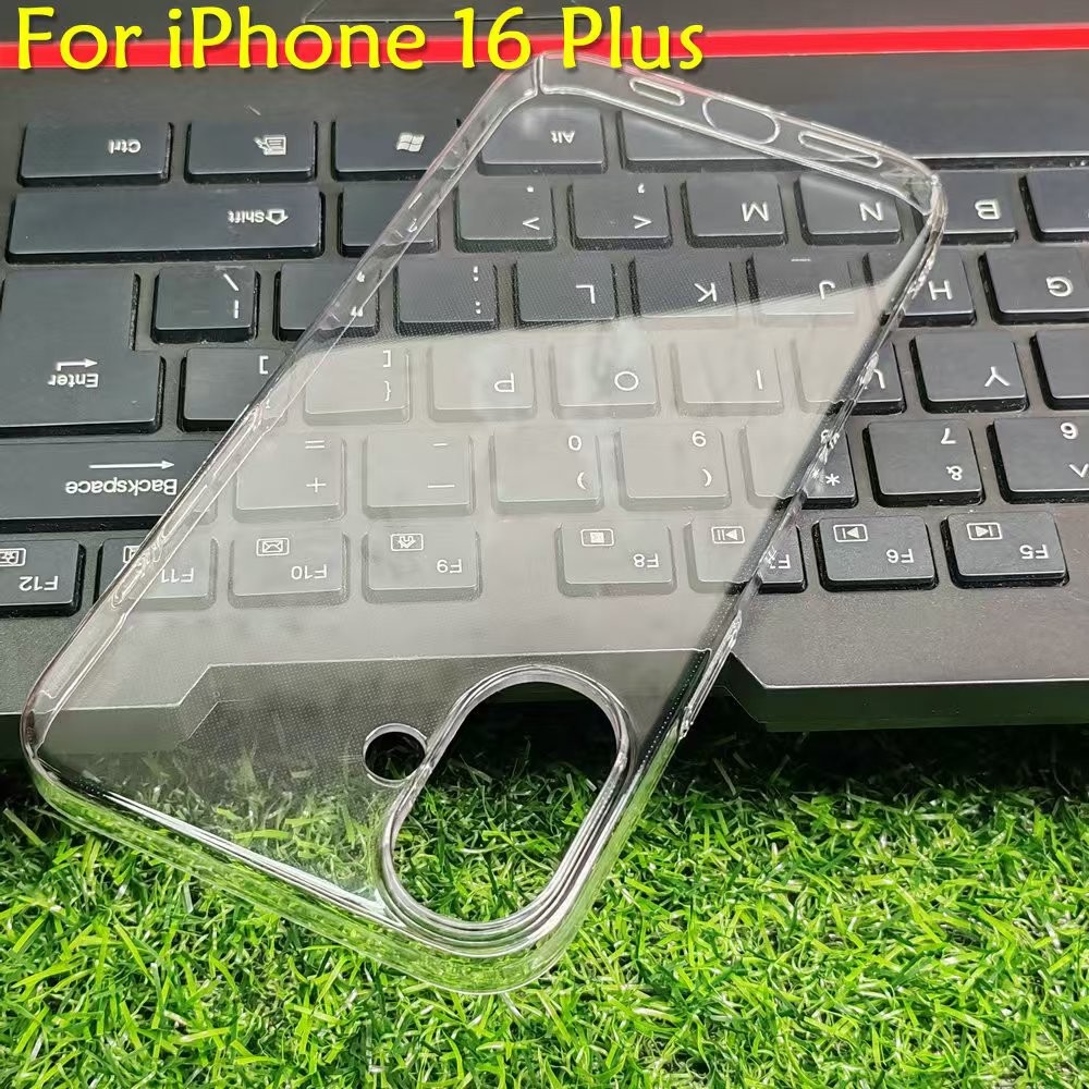 Dành Cho Iphone 16 Pro Max Plus Ốp điện thoại Crystal Hard PC Clear ...