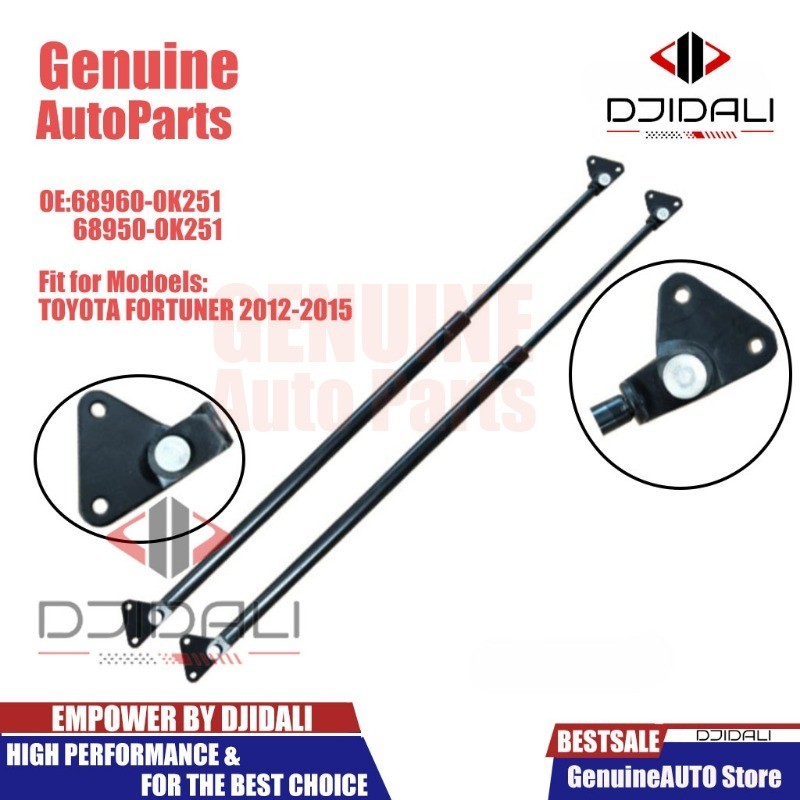 1 Cặp Lò Xo Cửa Xe Hơi TOYOTA FORTUNER 2012-2015 68960-0K251 + 68950 ...
