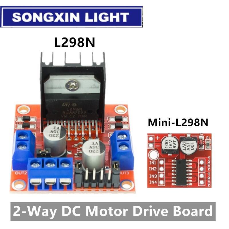 L298N bảng điều khiển mô-đun L298N bước động cơ xe thông minh robot ...