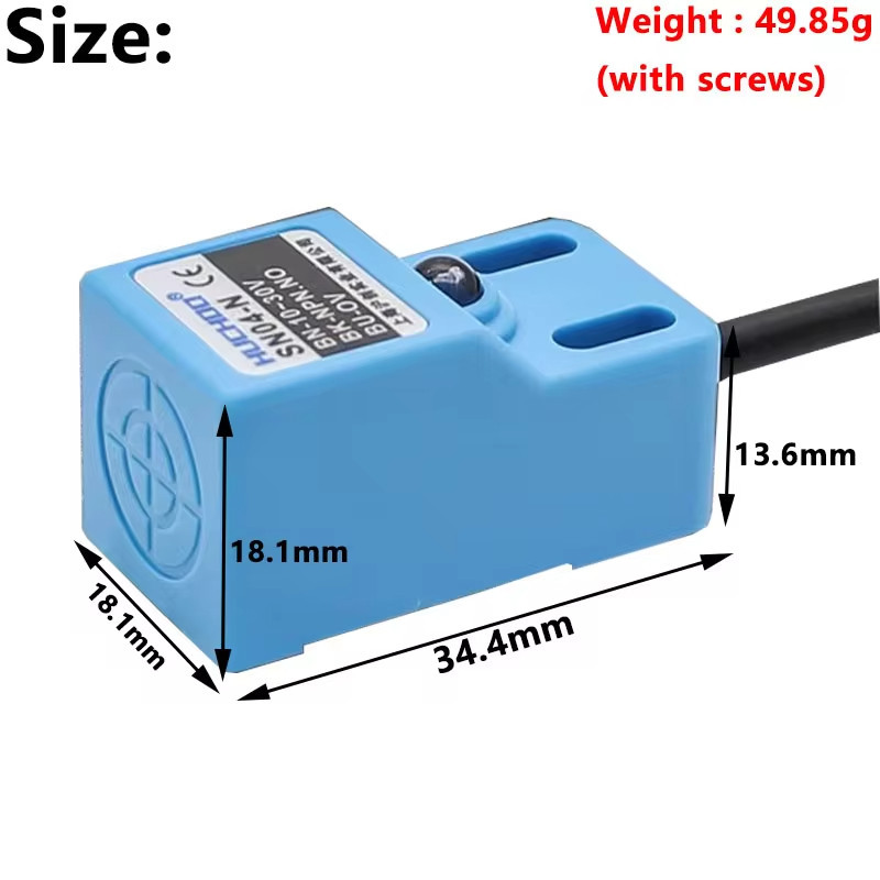 Cảm biến SN04-N SN04N với khoảng cách phát hiện vít Cách tiếp cận 4mm ...
