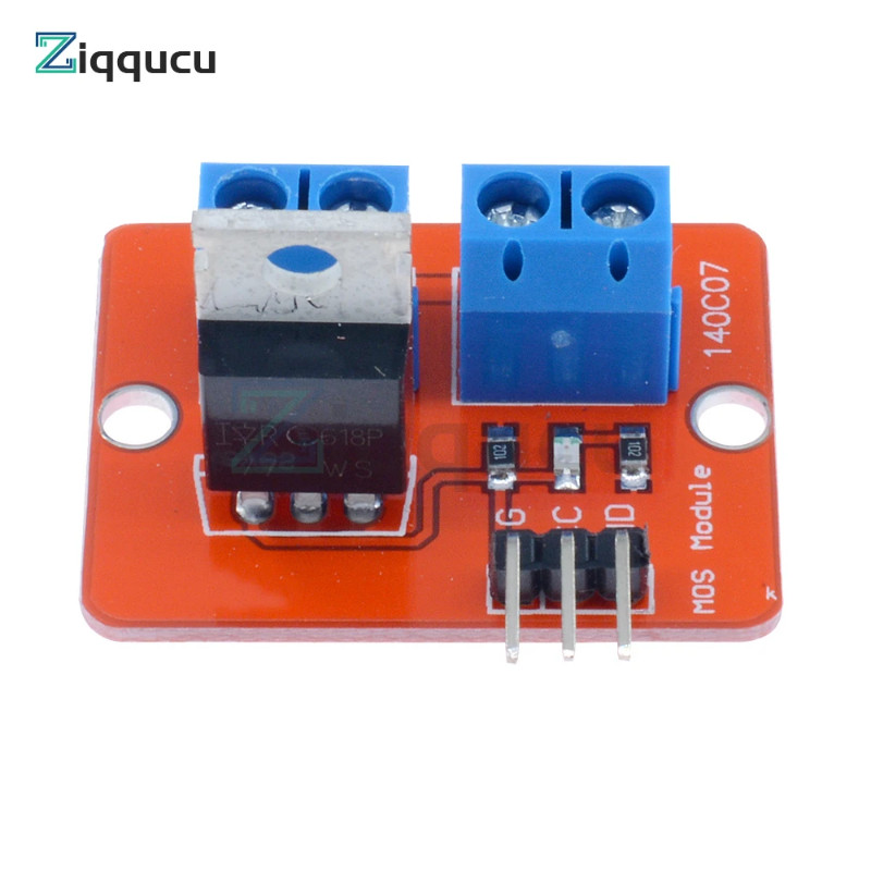 5 Chiếc Trên Nút Mosfet IRF520 Mosfet Driver Module Cho Arduino MCU ARM ...