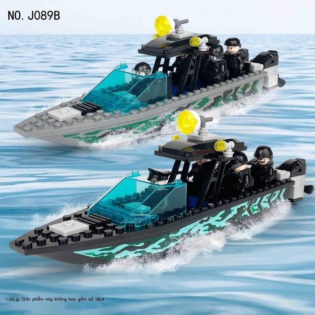 【3232Bộ Sưu Tập Người】Tương thích với tàu biển LEGO, thuyền cao su, tàu ...