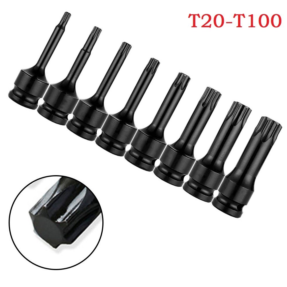 [Ovt] 1PC 1 / 2inch Hex Torx Tua Vít Bit Ổ Cắm Adapter Đầu T20 T40 T30 ...