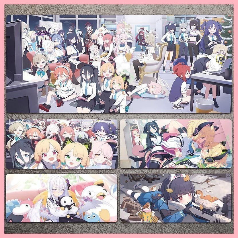 Miếng Lót Chuột Xanh Lưu Trữ Takanashi Hoshino Sunaokami Shiroko ...