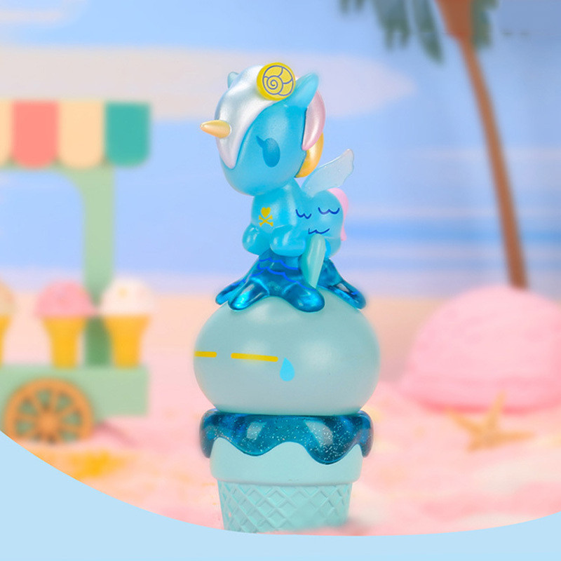 Anime Tokidoki Unicorn Ice Cream Series Figurines Blind Box Action ...