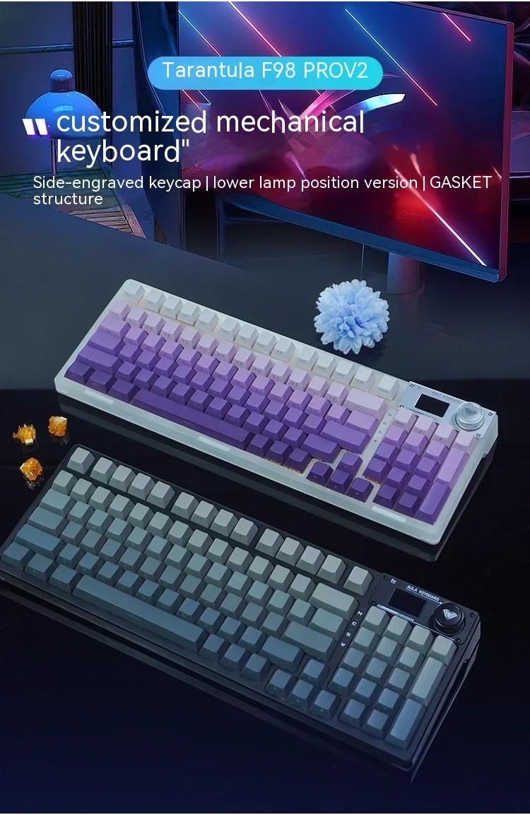 Bàn phím cơ Aula F98 Pro V2 NINJA - Silent switch | Shopee Việt Nam