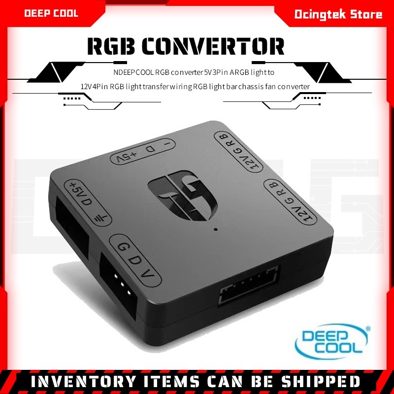 Deepcool RGB Converter 5V 3PIN ARGB sang 12V 4PIN RGB Transfer hub giao ...