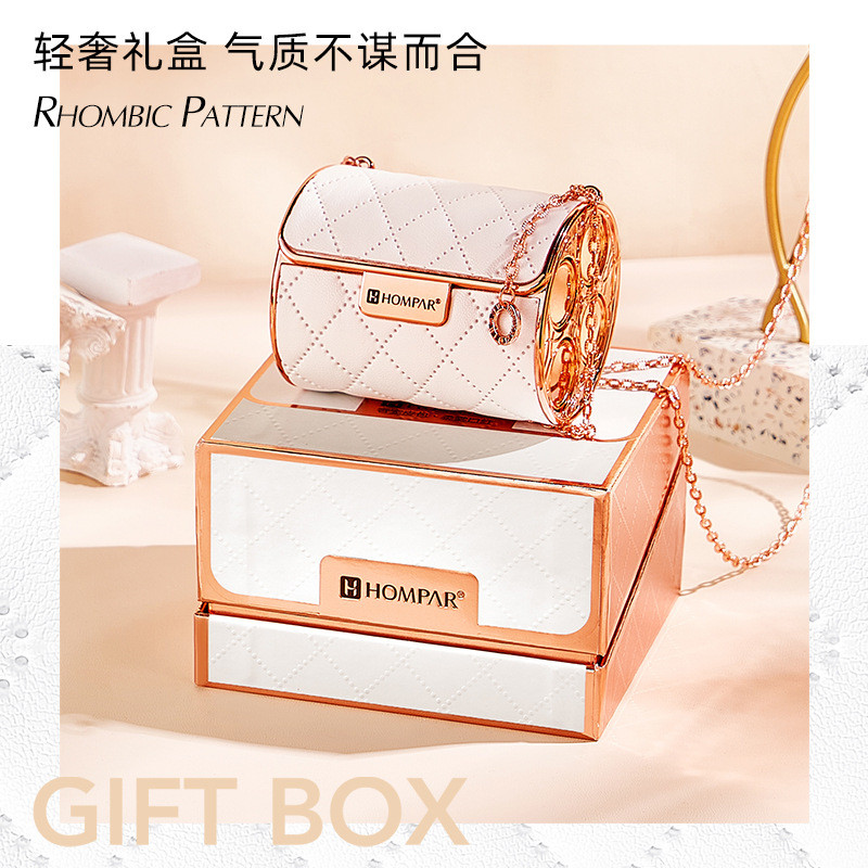 【NA Beauty】 Set 4 cây son Hompar set fullbox + túi đựng son đeo chéo ...