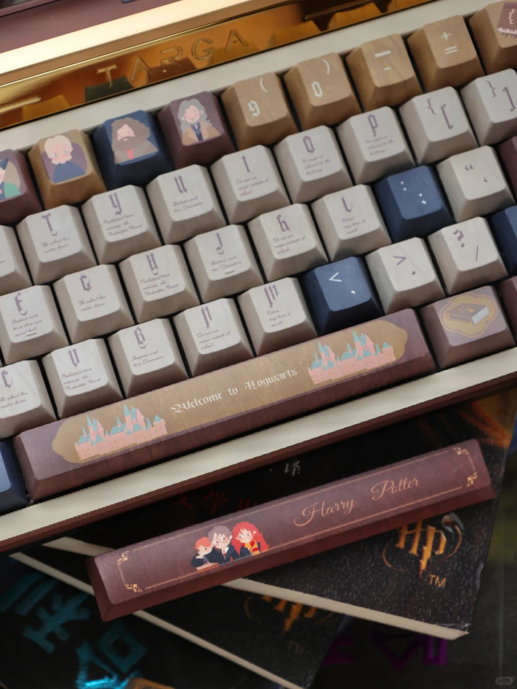 Hogwarts Keycap Cherry / XOA Hồ Sơ 142 Phím PBT Thuốc Nhuộm Năm Mặt ...