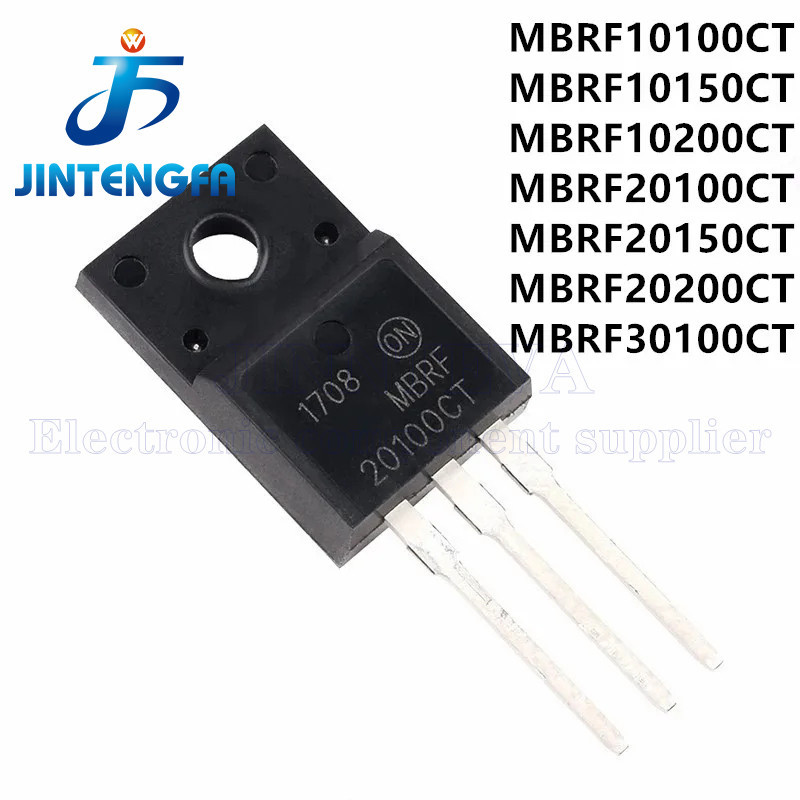 10 CÁI MBR10100 MBR20100 MBSR20200CT MBR20200CT MBRF20200CT MBRF30150CT TO220 Schottky diode ...