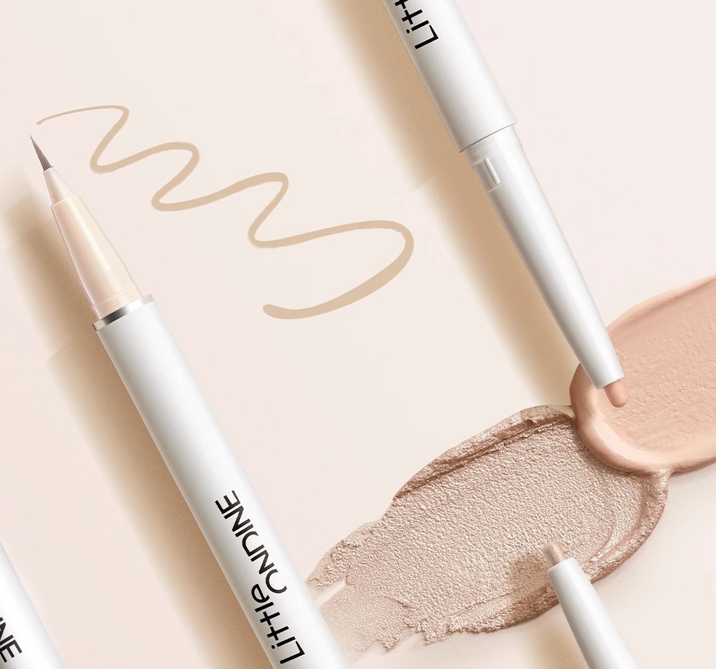 Bút đánh dấu và kẻ mắt Little Ondine Aegyo-sal Bút Gel mỏng hai đầu 2 ...