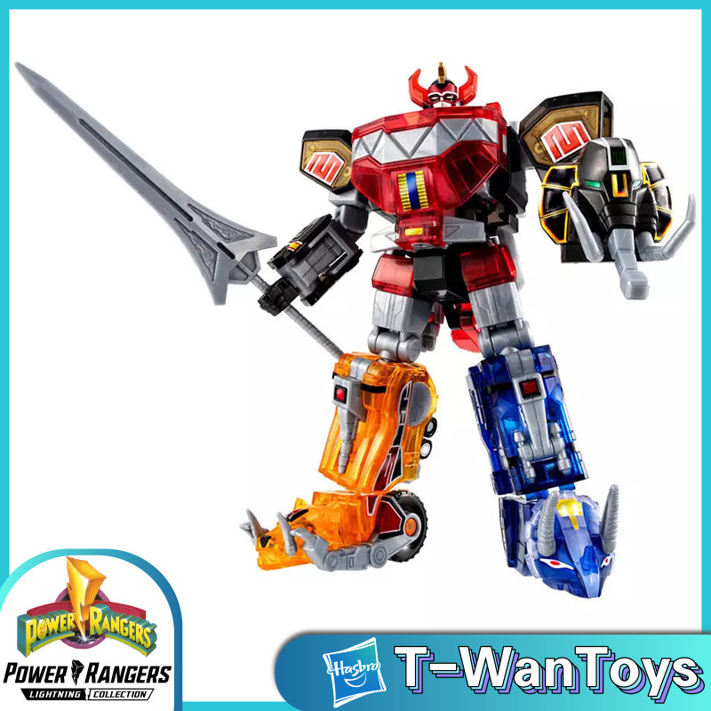 Hasbro & Bandai Power Rangers Dino Megazord Mighty Morphin SMP ...