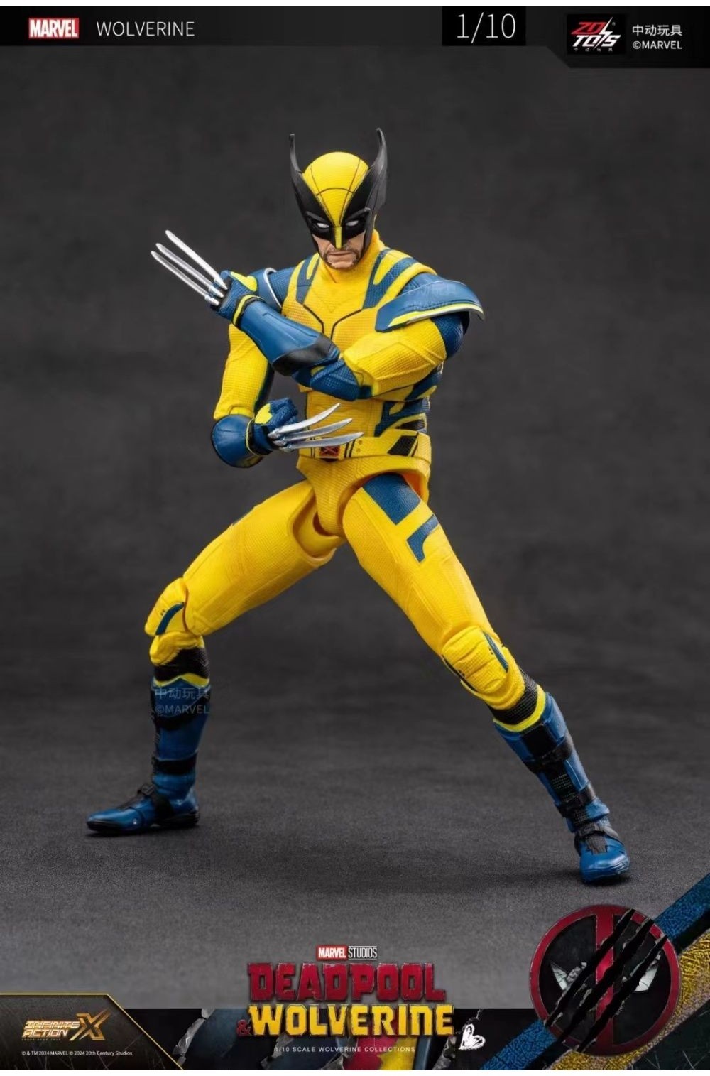 Zd Phim Marvel Chính Hãng SHF Deadpool Và Wolverine 3 Búp Bê Đồ Chơi Mô ...