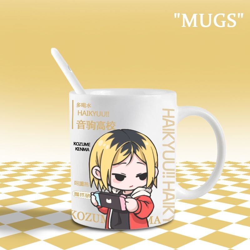 Mc Mug Haikyuu Shoyo Hinata Kenma Kozume Kei Tsukishima Oikawa Tooru ...