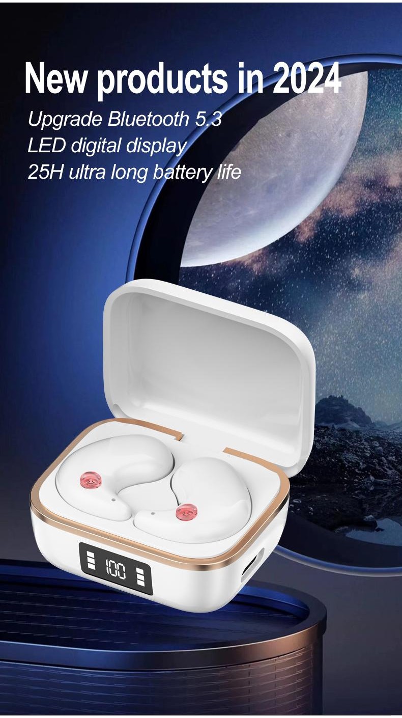 X55 PROTWS Không Dây Bluetooth 5.3 Tai Nghe Ngủ Tai Nghe In-ear HD ...