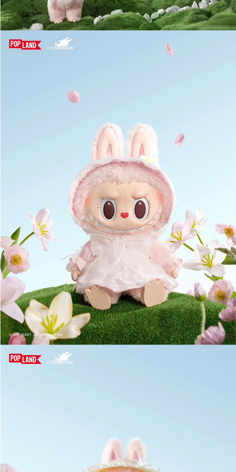 POPMART MOKOKO V1 V2 V3 Popland Labubu Limited THE MONSTERS Vinyl Plush ...