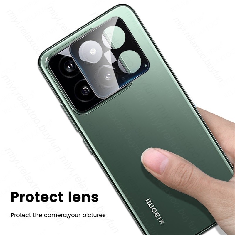 Xiaomi14 14Pro 14TPro 13Pro 13Ultra 1-3 Chiếc 3D HD Ống Kính Máy Ảnh Màu Đen Kính Cường Lực Cho ...