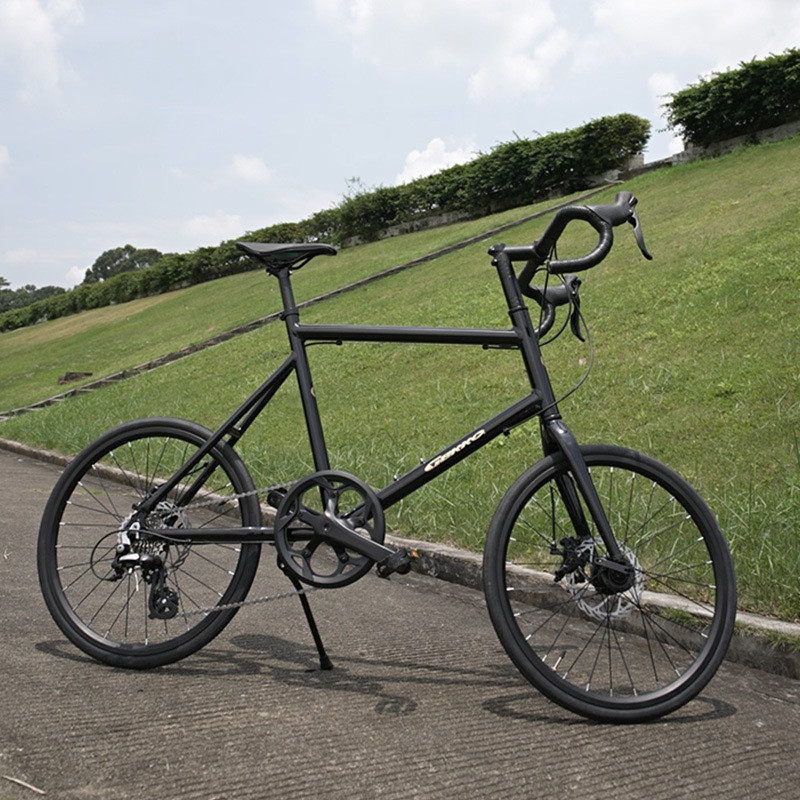 20 inch mini racing track bike, ultra light aluminum alloy, 8-speed ...