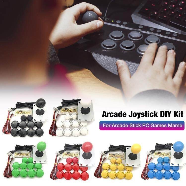 Arcade Joystick DIY Kit Zero Delay Arcade DIY Kit Nút trò chơi và Bộ ...