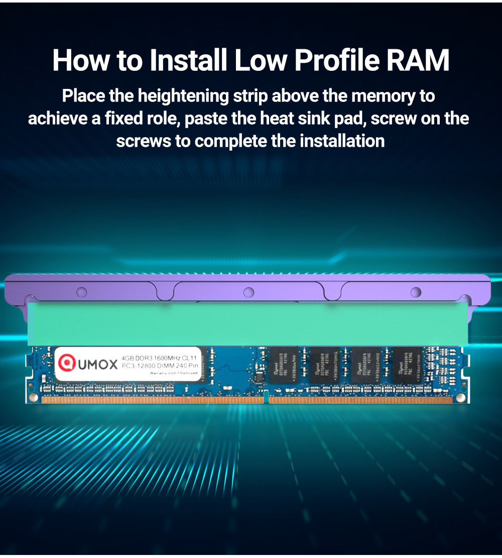 JEYI Bộ Tản Nhiệt ram Làm Mát ddr2 ddr3 ddr4 ddr5 Chuyên Dụng Cho Máy Tính diy | Shopee Việt Nam