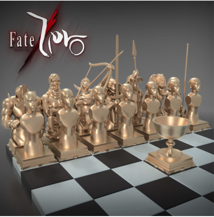 Fate / stay night FateGrandOrder FGO Job Level Chess Piece Holy Grail ...