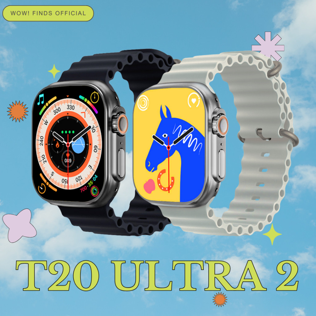 Đồng hồ thông minh cao cấp T20 Ultra 2 HiWatch PRO | Shopee Việt Nam
