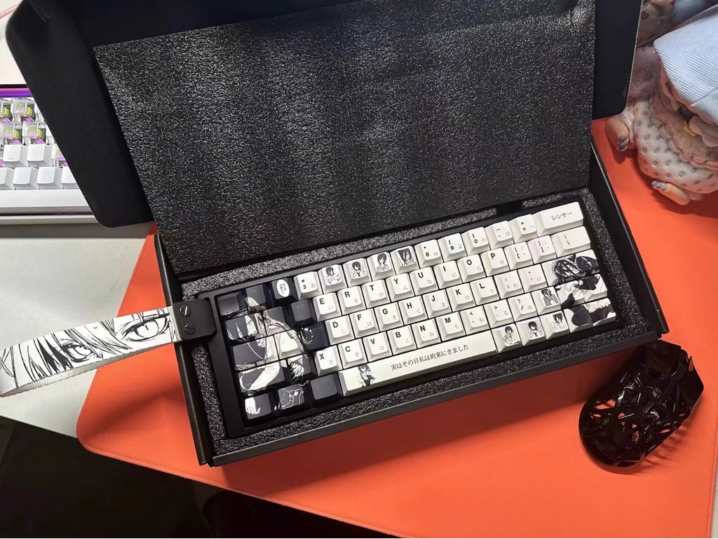 Chainsaw Man Reze Keycap Cherry Profile 100 Phím PBT Năm Mặt Nhuộm ...