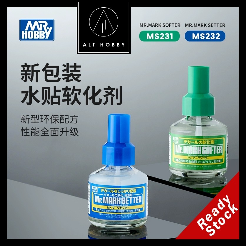 Còn hàng Mr Hobby Mr Mark Setter Mark Softer 40ml / MS231 MS232 Water ...
