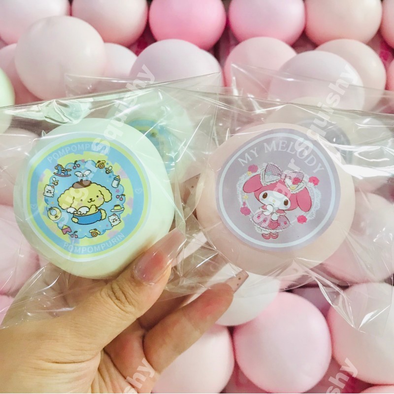 Sugar Squishy Hồng / Trắng Little Buns Squishy tăng chậm | Shopee Việt Nam