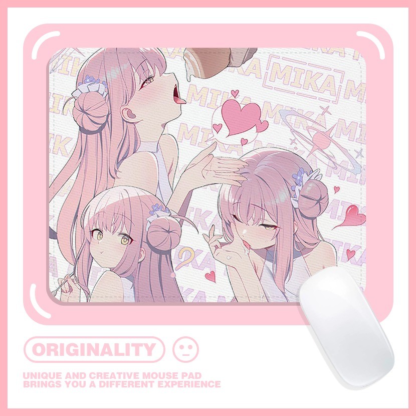 [GUYN] Tấm lót chuột Lưu trữ màu xanh Misono Mika Lưu trữ màu xanh Love ...
