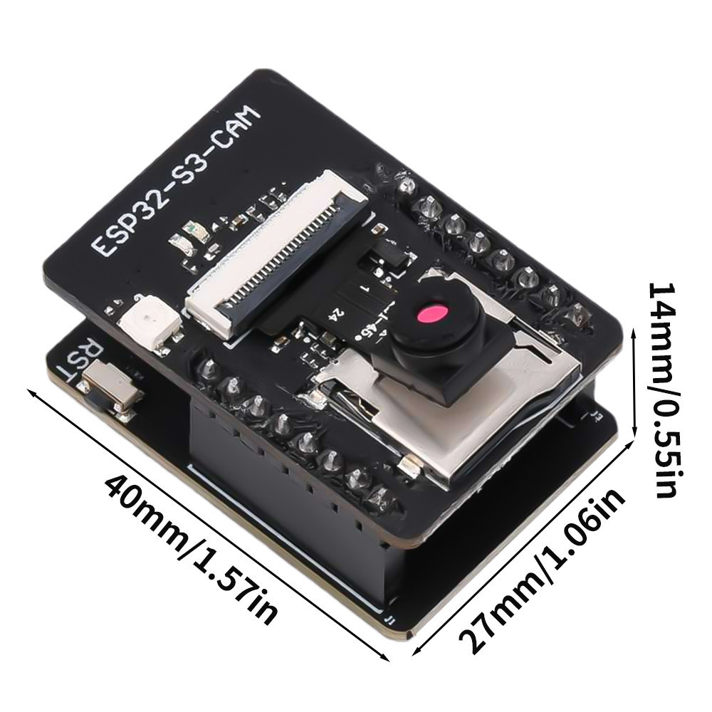 Bảng phát triển AIDEEPEN ESP32-S3-CAM Mô-đun Bluetooth WiFi trên bo mạch mô-đun ESP32-S3-WROOM-1 ...