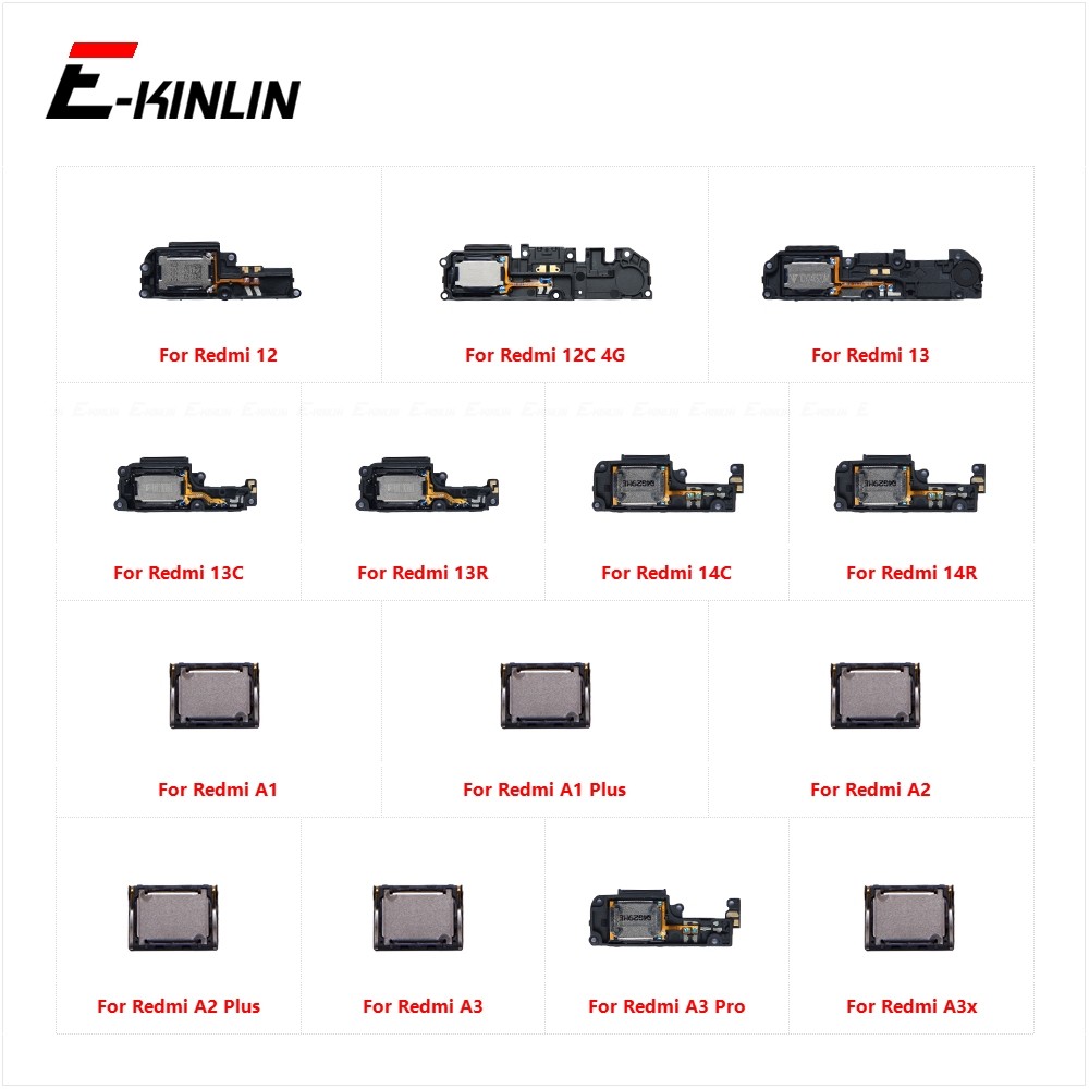 Loa Ringer phía sau cho Xiaomi Redmi 12 12C 13 13C 13R 14C 14R A1 A2 ...