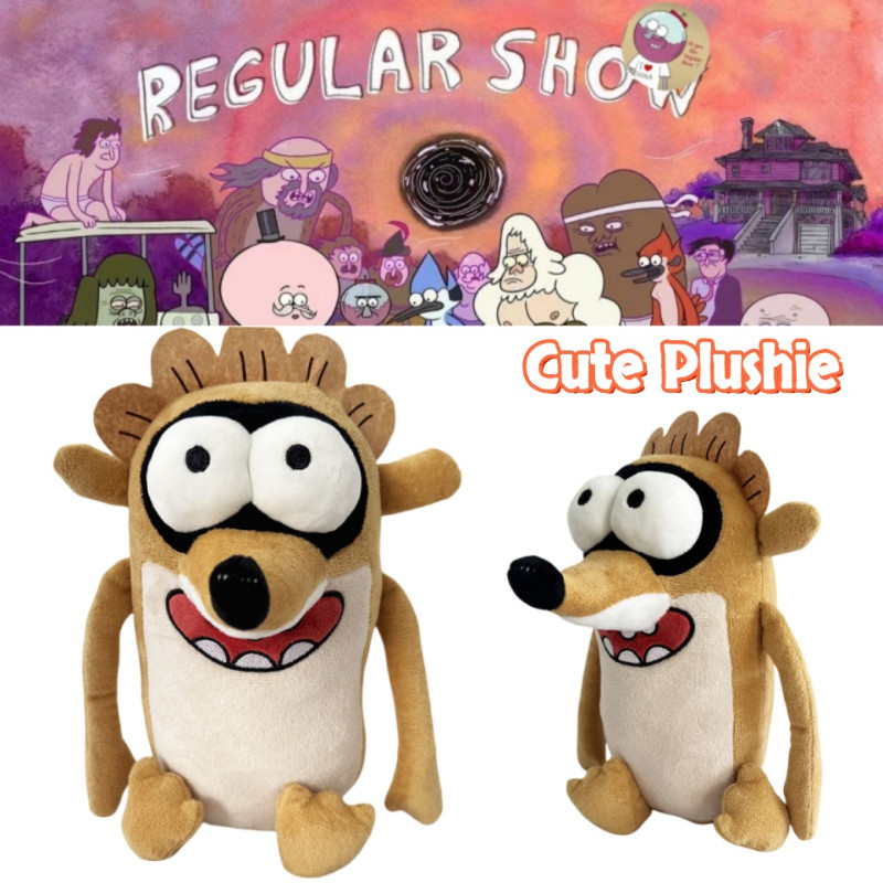 BCT in Stock Regular Show Plush đồ chơi Mới Regular Show Rigby gấu bông ...