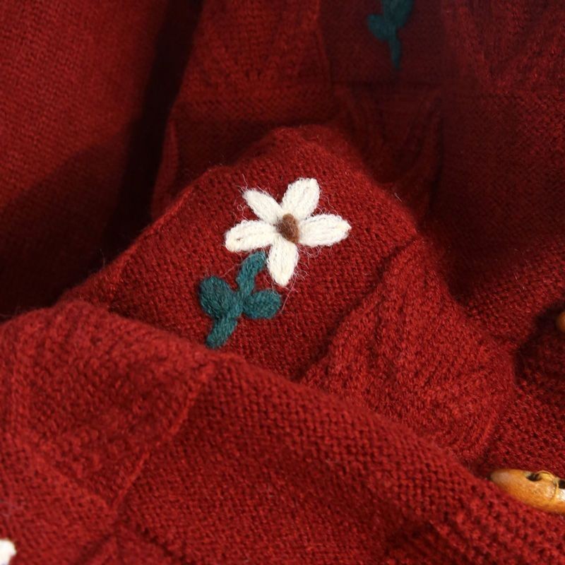 ZONGYAN áo len cardigan áo khoác cardigan thời Comfortable xu hướng Hàn Phong WMJ2490V75 ...