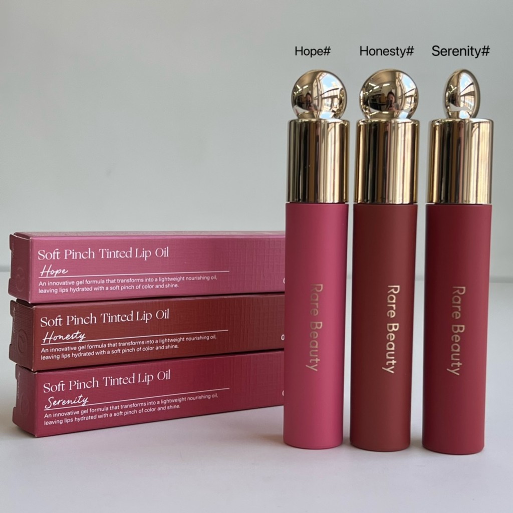 3ml Rare Beauty Soft Pinch Tinted Lip Oil Liquid Lipgloss Honesty Serenity Hope Dưỡng Ẩm Lip ...