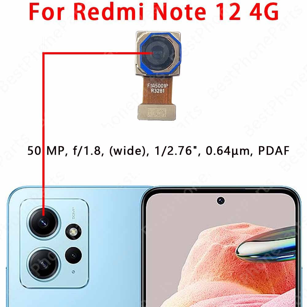 Camera Sau Chính Hãng Phía Sau Cho Xiaomi Redmi Note 12 4G 5G 12S ...