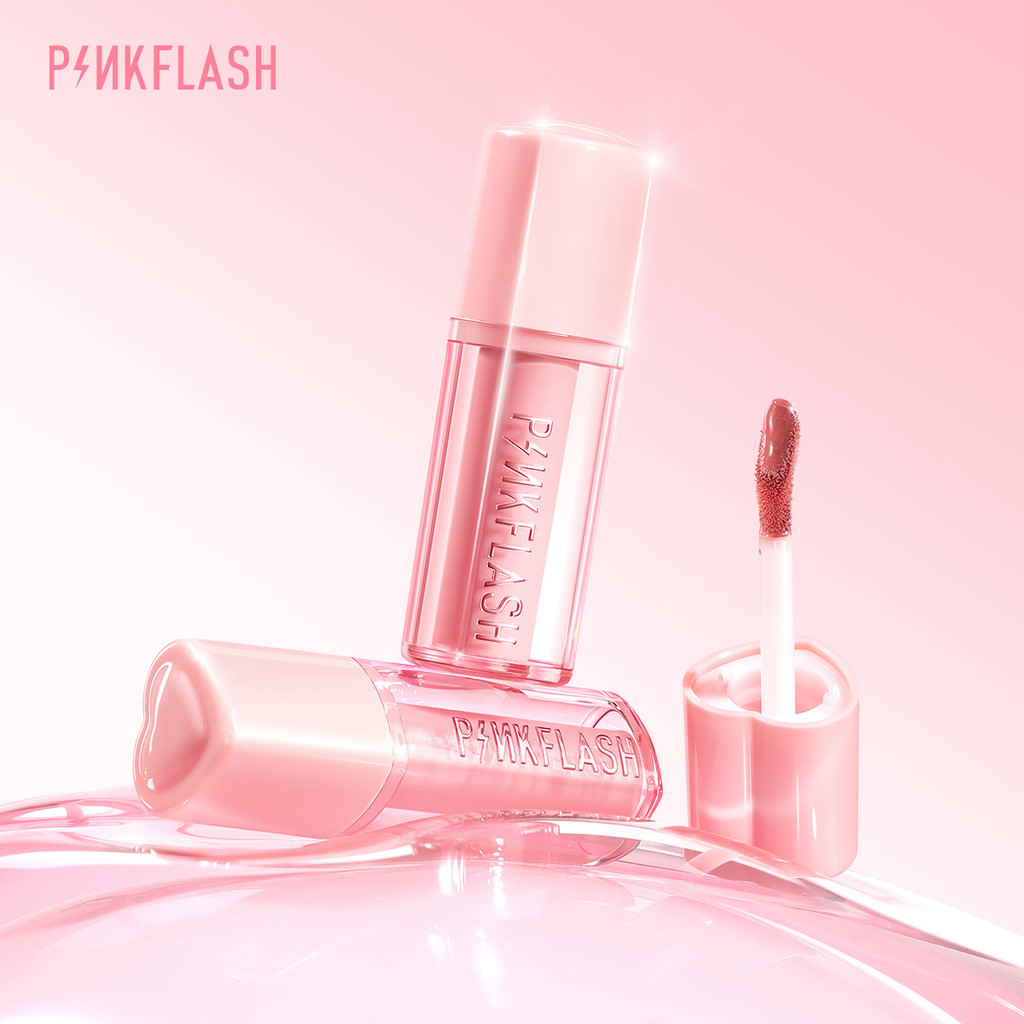 Pinkflash Bubble Film Color Lock Lip Tint Dưỡng Ẩm Son Bóng Không Dính Hydrating Transferproof ...