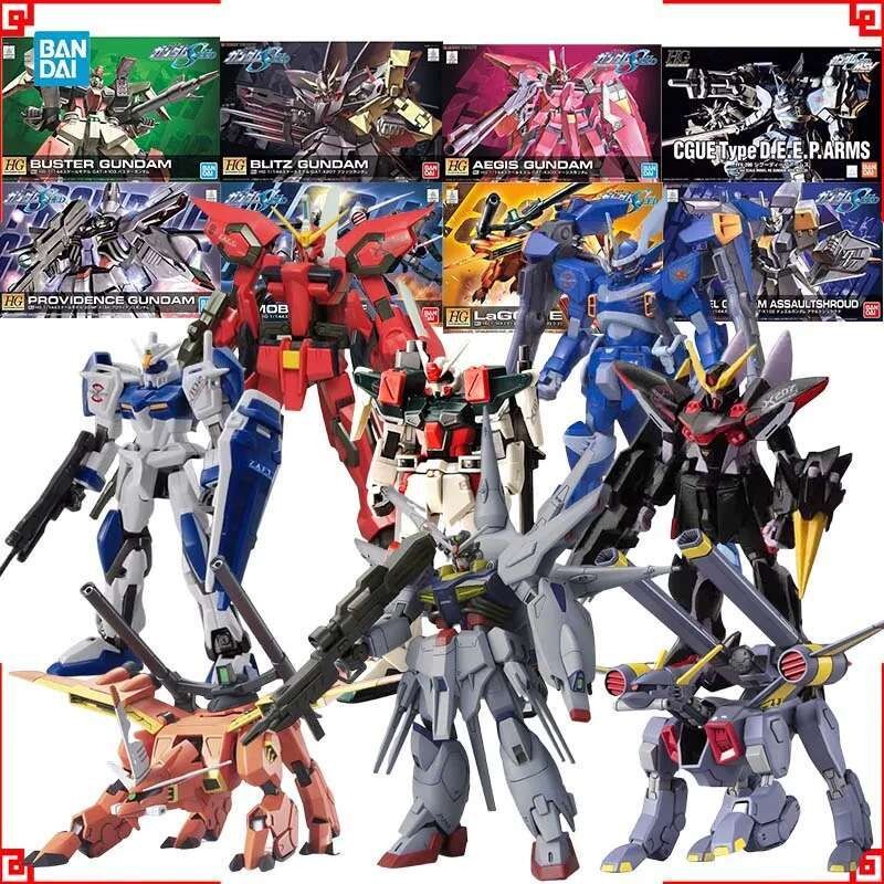 Bandai am Model Kit HG Providence BuCUE LaGOWE Duel Buster Blitz Aegis ...
