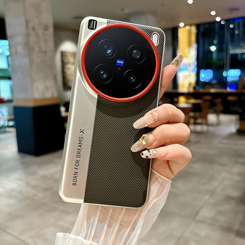 Dành Cho Vivo X200 Pro, X200 Pro Mini Case ELVEV Họa Tiết Tam Giác Thời ...