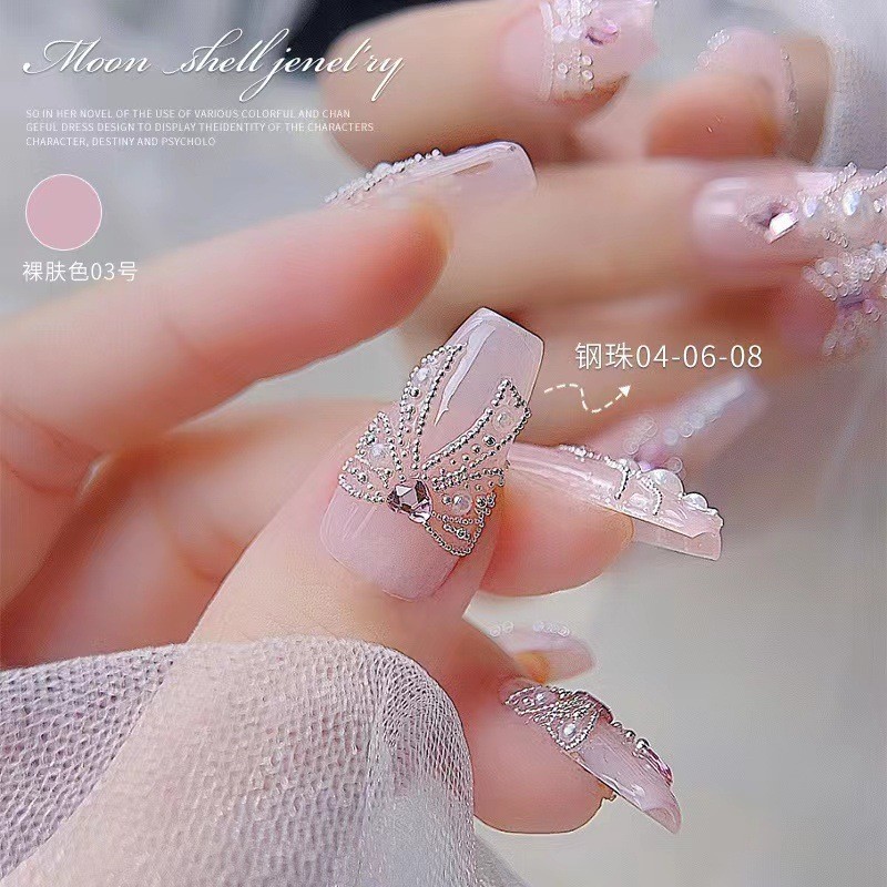 Mini Bóng Thép Phụ Kiện Móng Tay Bóng Thép Kim Loại Tròn Bóng DIY Trang ...