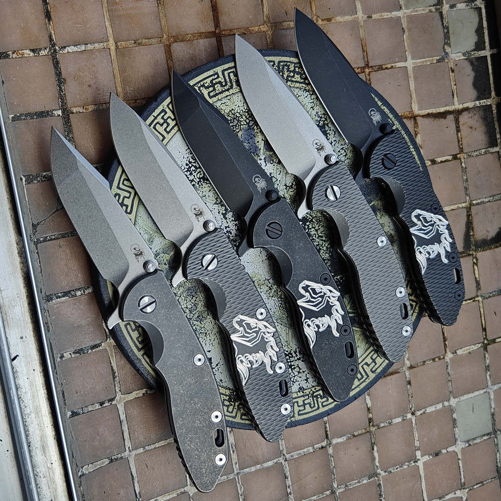 JUFULE Hinderer Xm18 60 HRC N690 Titan Xử Lý Gốm Mang Chiến Thuật Túi ...