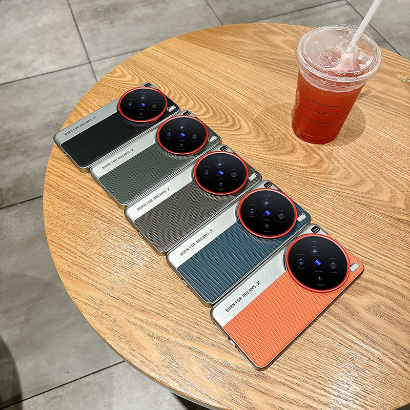 Dành Cho Vivo X200 Pro, X200 Pro Mini Case ELVEV Họa Tiết Tam Giác Thời ...