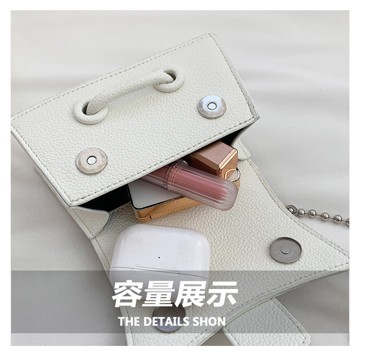 Jivil Túi Đeo Ngang Nữ Phiên Bản Hàn Quốc Baiah Ins Mini PU Cá Tính Đám ...